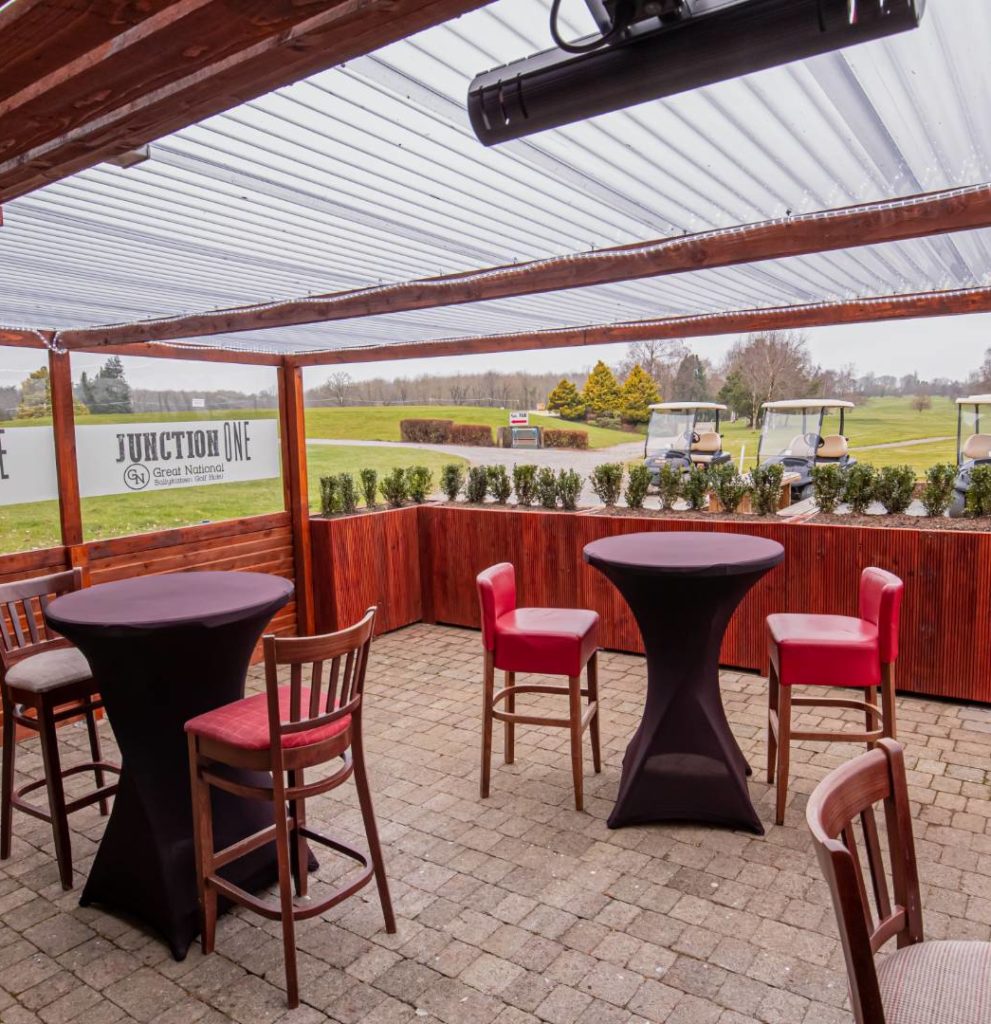Junction One | Outdoor Dining in Tipperary | Ballykisteen Hotel